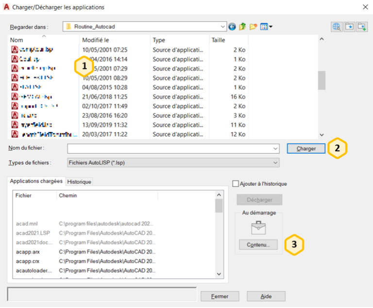 TUTO ACAD : Comment Charger les Routines LISP dans AutoCAD - IMAAGO©