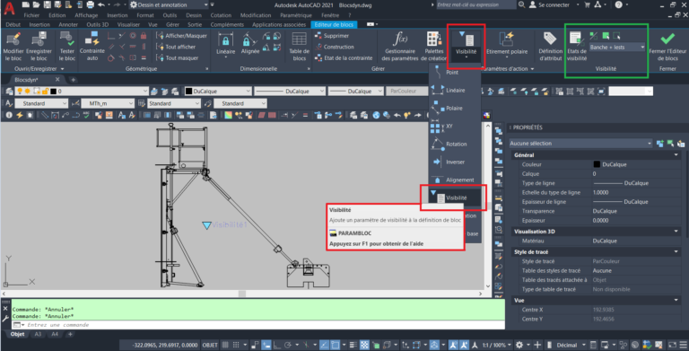 TUTORIEL AUTOCAD : Les blocs dynamiques - IMAAGO©